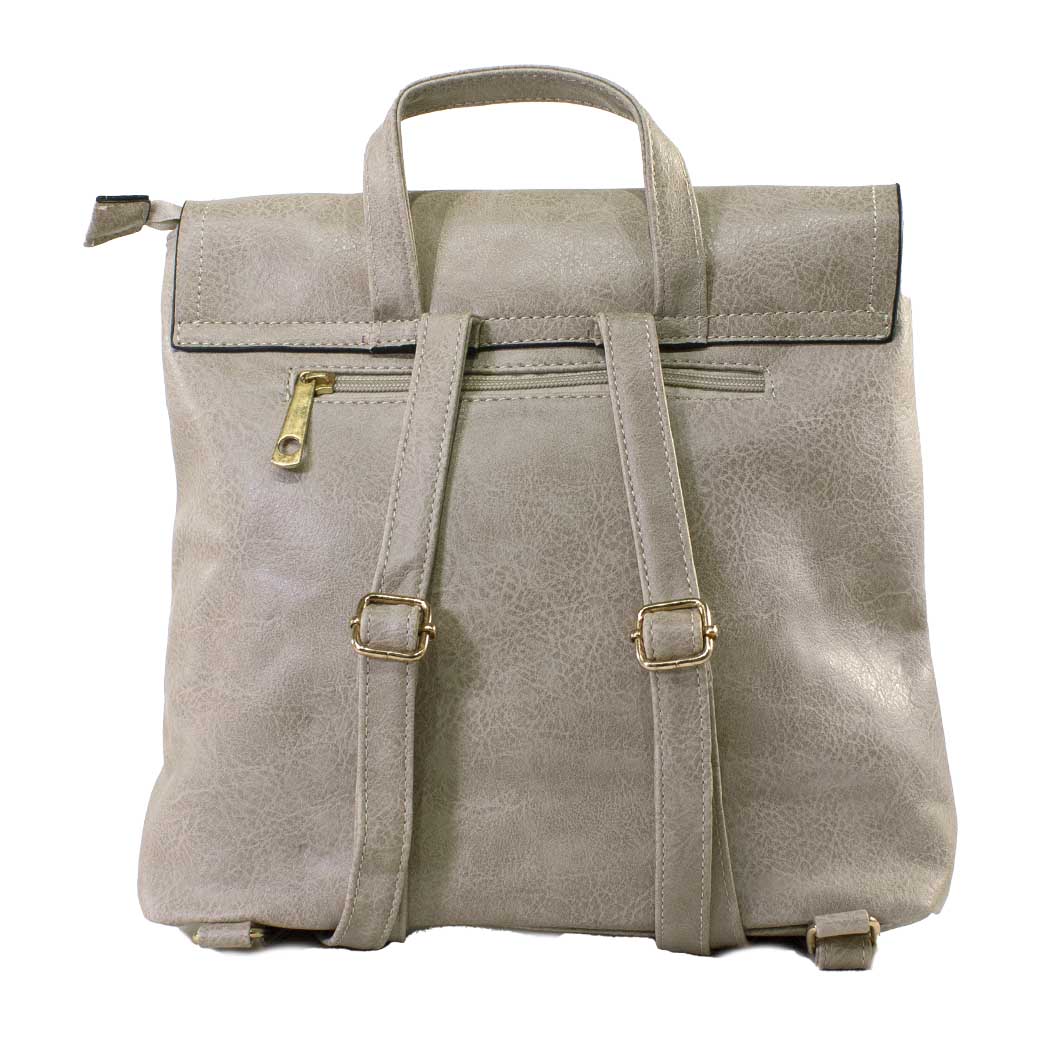 Mochila Con Argolla Cuadrada Arena – Mailea