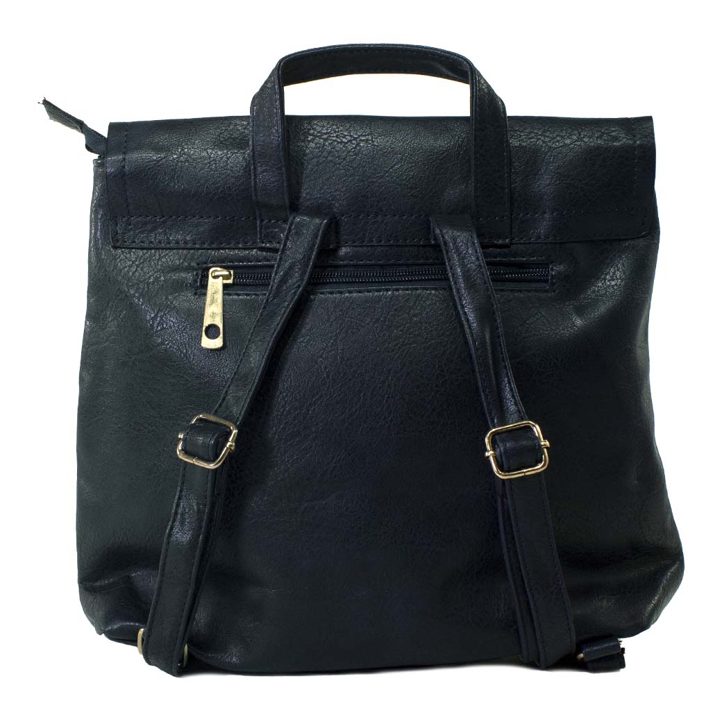 Mochila Con Argolla Cuadrada Azul – Mailea